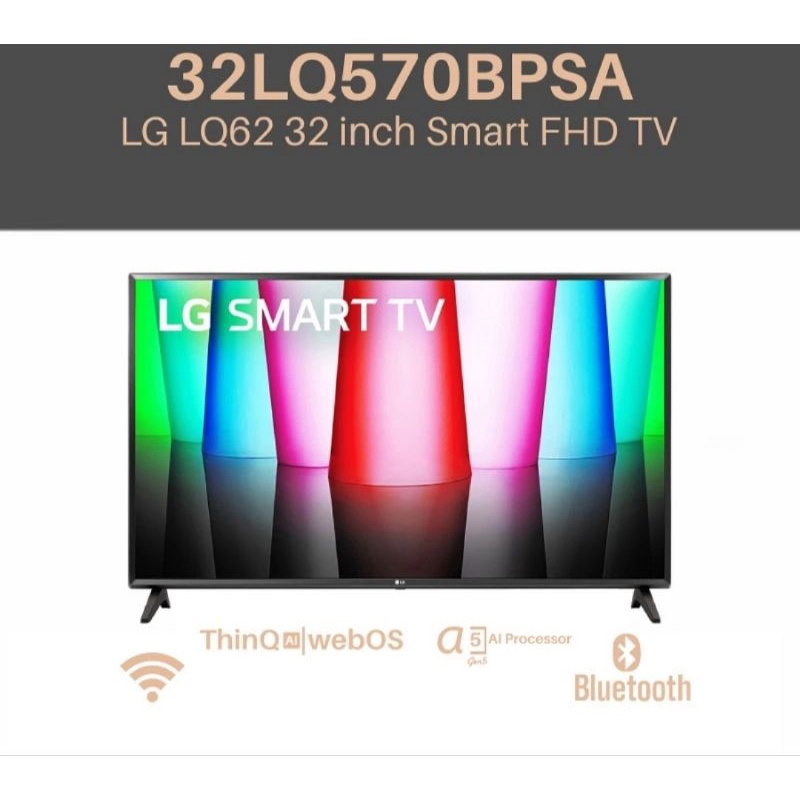 Jual LG 32LQ570BPSA Led Tv 32 inch Digital Smart Bluetooth Hd Tv | Shopee Indonesia