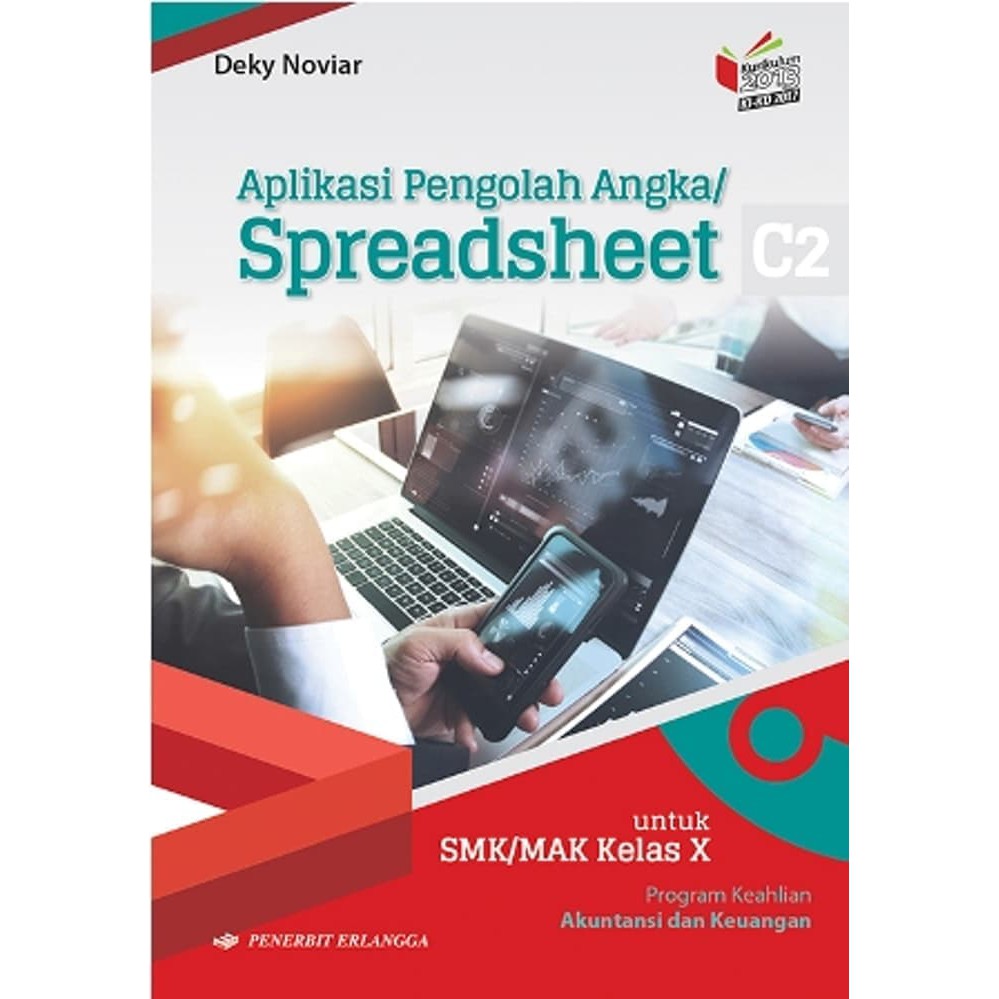 Jual Buku SMK APLIKASI PENGOLAH ANGKA / SPREADSHEET kelas 1 KIKD 2017 ...