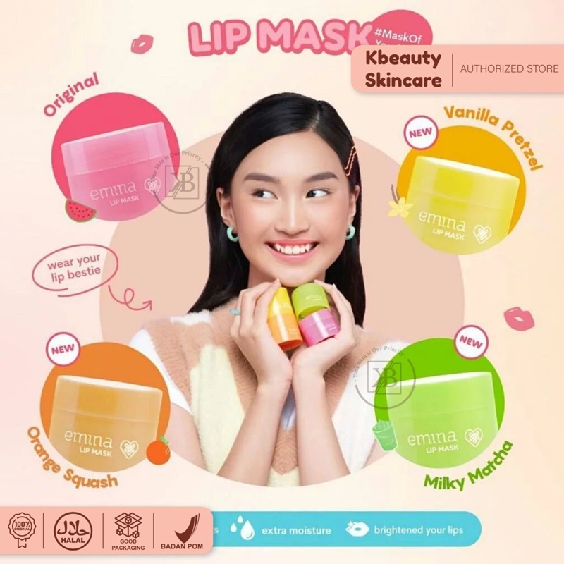 Jual Emina Lip Mask 9 g - Perawatan Bibir | Shopee Indonesia