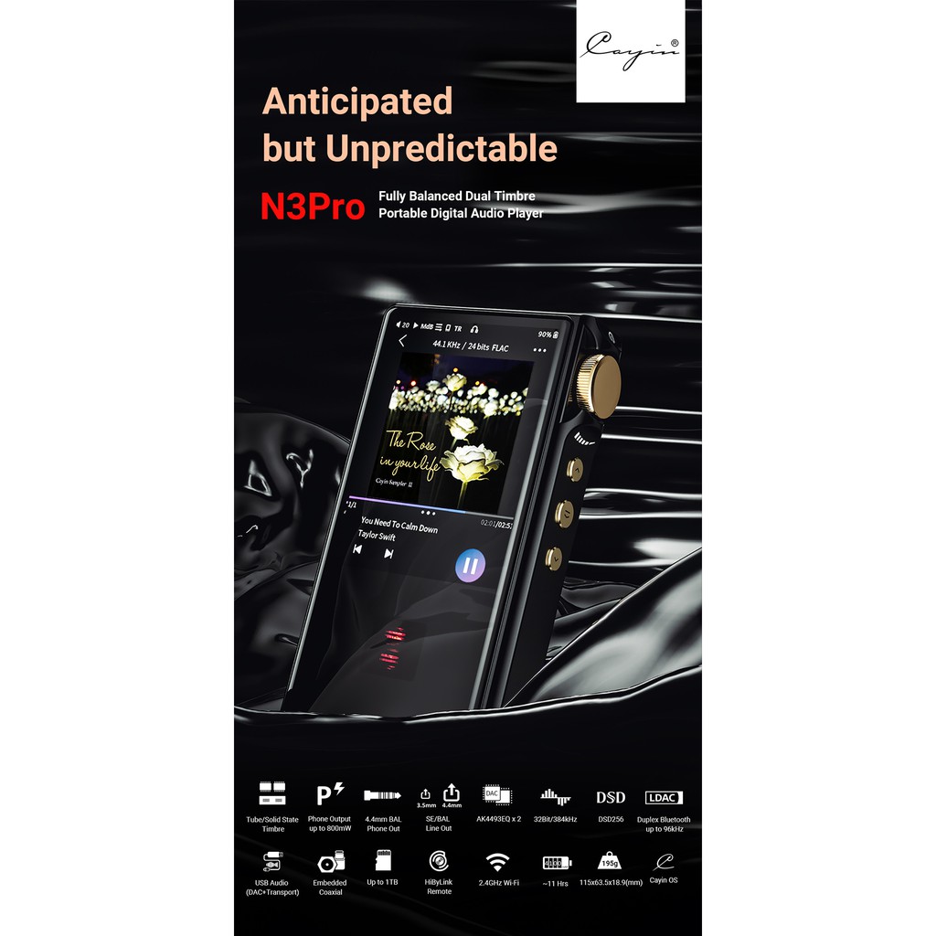 Jual Cayin N3 PRO / N3PRO Great Performance DAP with Dual Timbre | Shopee Indonesia