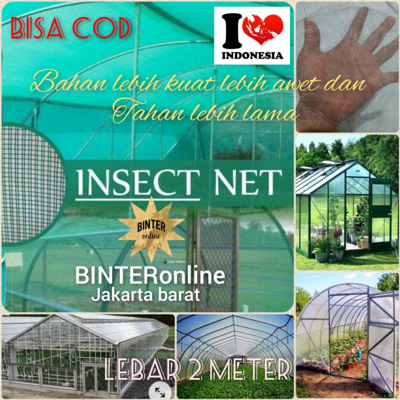 Jual insect net kasa hijau putih lebar 2 meter | Shopee Indonesia Jual insect net kasa hijau putih lebar 2 meter | Shopee Indonesia