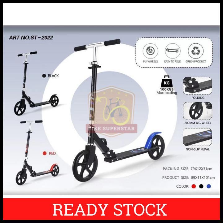 Jual Scooter Skuter Otoped Anak & Dewasa Exotic St 2022 100 Kg | Shopee ...