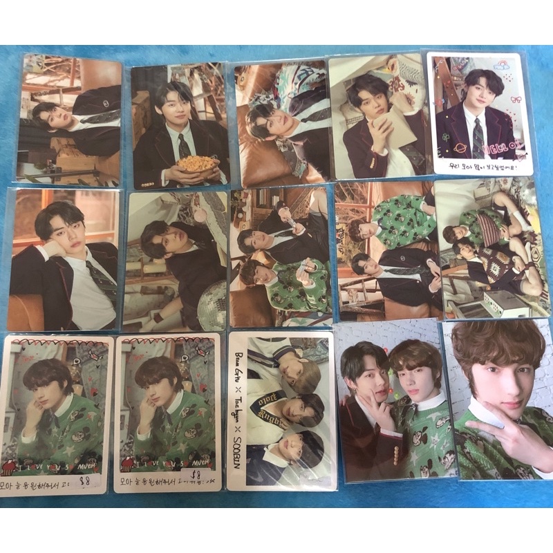 Jual [READY STOCK] 2021 TXT FANLIVE MERCH MINI PHOTOCARD BAG YEONJUN SOOBIN BEOMGYU TAEHYUN ...