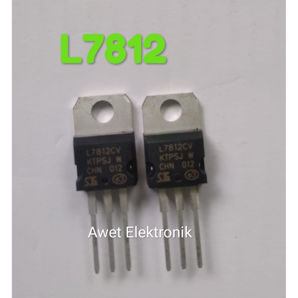 Jual l7812cv voltage regulator l7812 L7812 7812 regulator | Shopee Indonesia