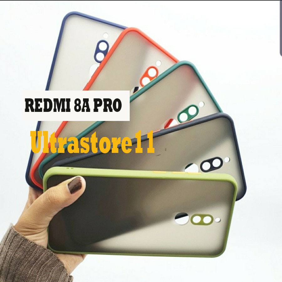 Jual Soft Case Xiaomi Redmi 8A Pro Case Matte Colour Transparan Hard ...