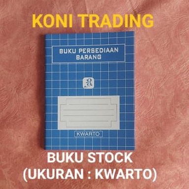 Jual BUKU STOCK/BUKU PERSEDIAAN BARANG ( UKURAN : KWARTO ) | Shopee ...