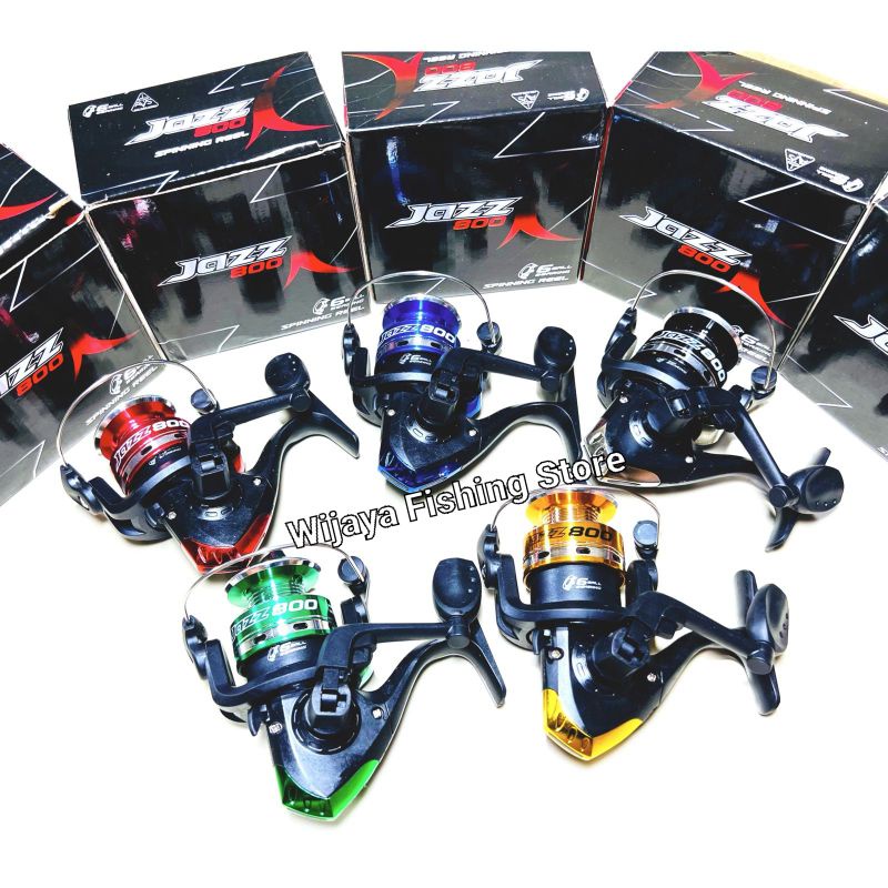 Jual Reel Pancing Jazz 800 SPOOL BESI | Shopee Indonesia