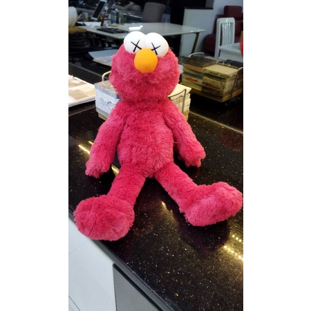 Jual Boneka Elmo Sesame Street x Kaws | Shopee Indonesia