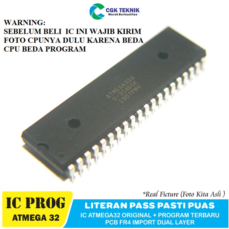 Jual CGK TEKNIK - IC PROGRAM PERTAMINI POM MINI ATMEGA32 CGK V2.0 ...