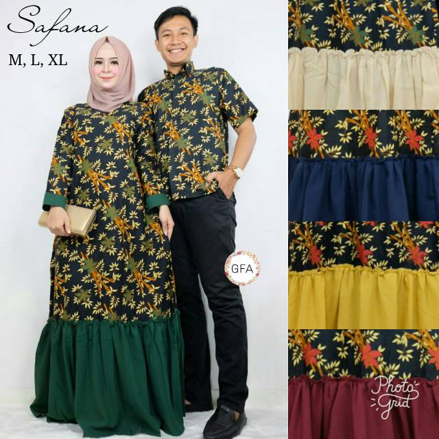 Jual Safana couple batik sogan asli ORI meysaa | Shopee Indonesia