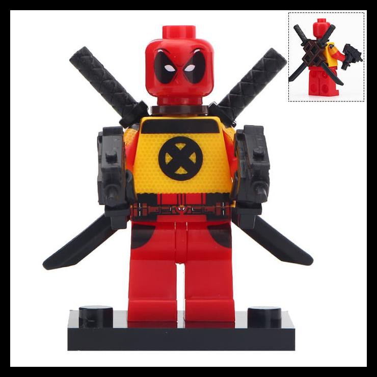 Jual Marvel X-Men Deadpool Wade Wilson Training X Force Minifigure Lego ...