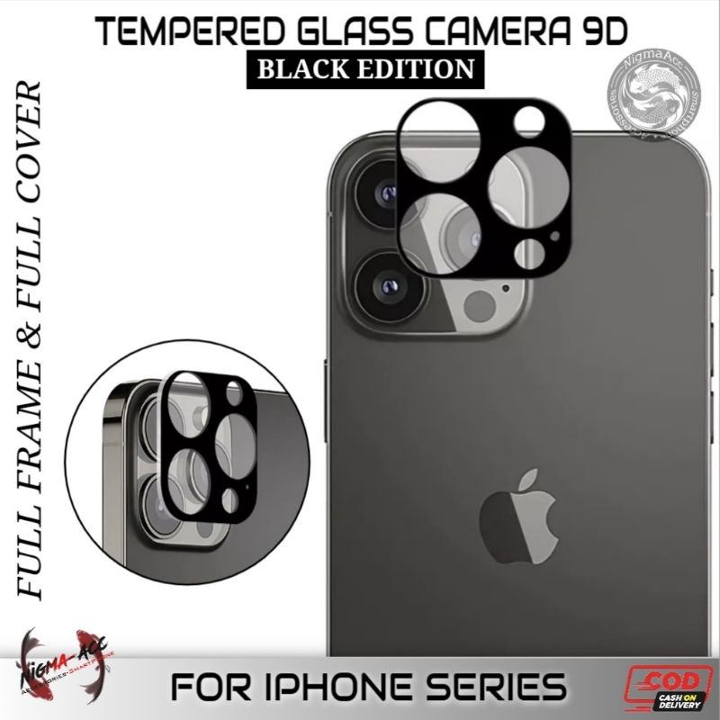 Jual Iphone 11 12 13 14 Mini Pro Max Plus Tempered Glass Camera Full Frame Pelindung Kamera ...