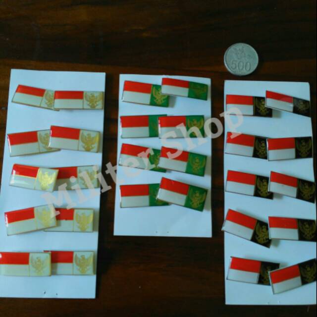 Jual Pin Bendera - Bendera Garuda - Paskibra - Upacara - Agustus ...