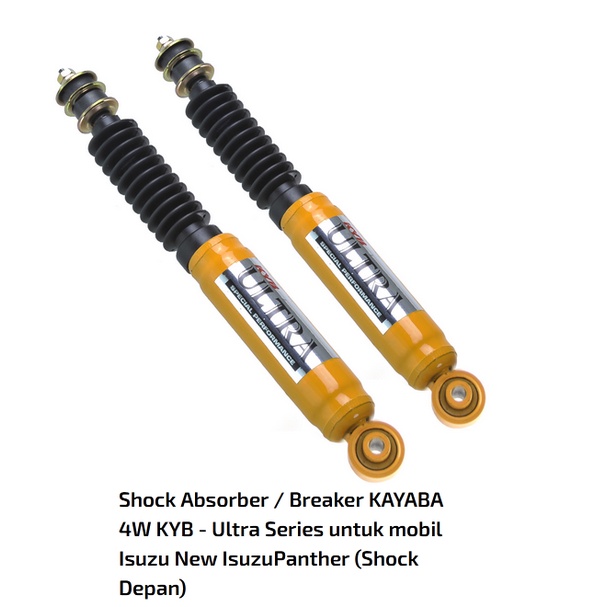 Jual Shock Absorber KAYABA 4W KYB - Ultra Series untuk mobil Isuzu New ...