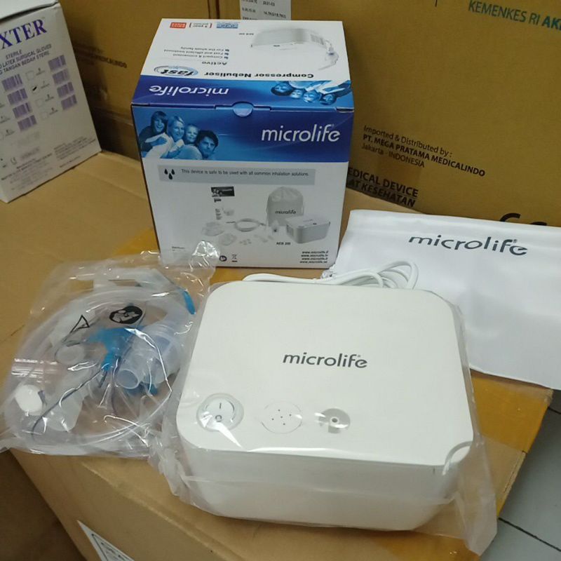 Jual Nebulizer Microlife / Alat Uap Microlife Neb 200 | Shopee Indonesia