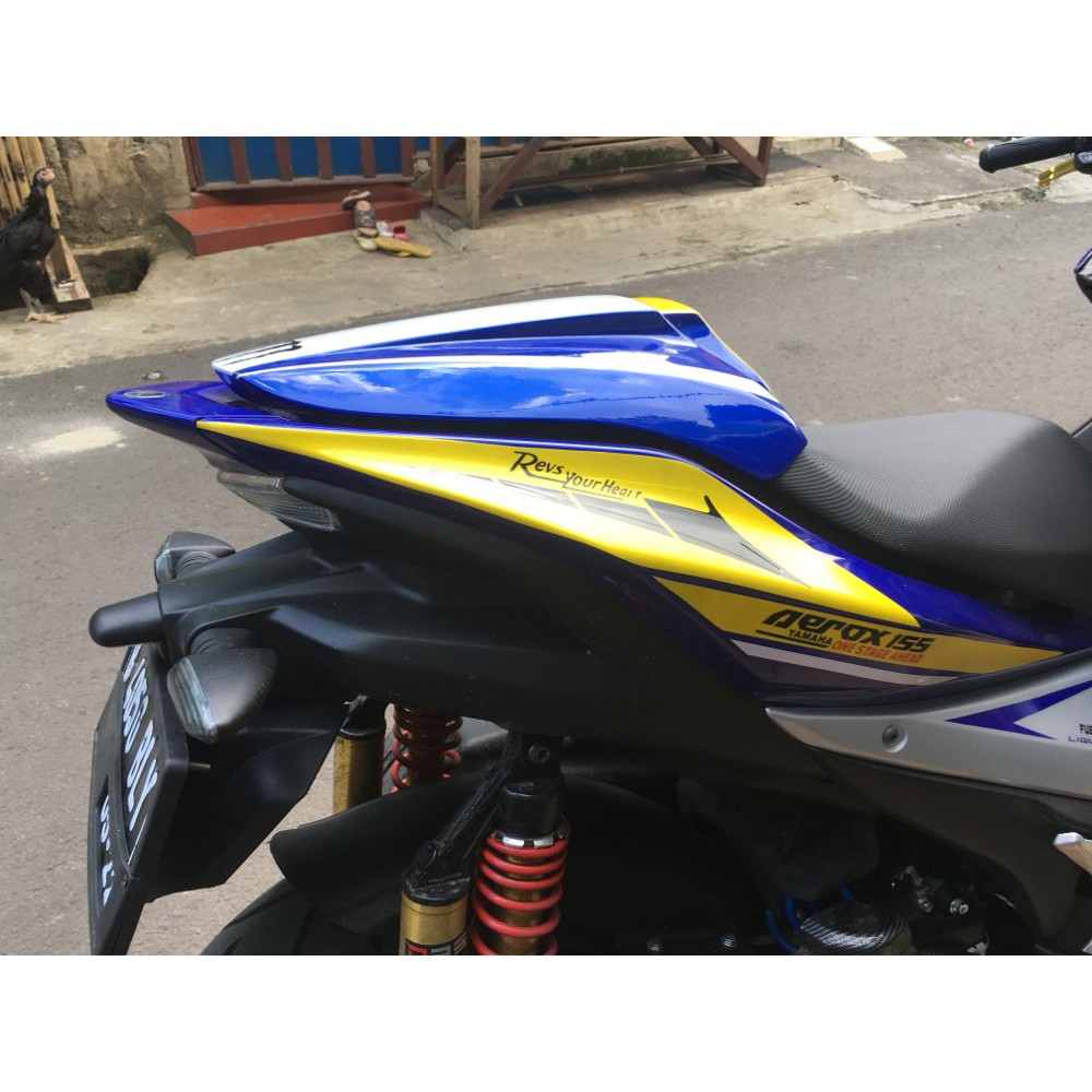 Jual single seater for yamaha aerox 150 model racing single seat Murah ...