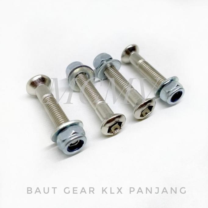Jual BAUT GEAR GIR MUR PIRINGAN CAKRAM DEPAN BELAKANG CRF 150 KLX 150 WR155 | Shopee Indonesia