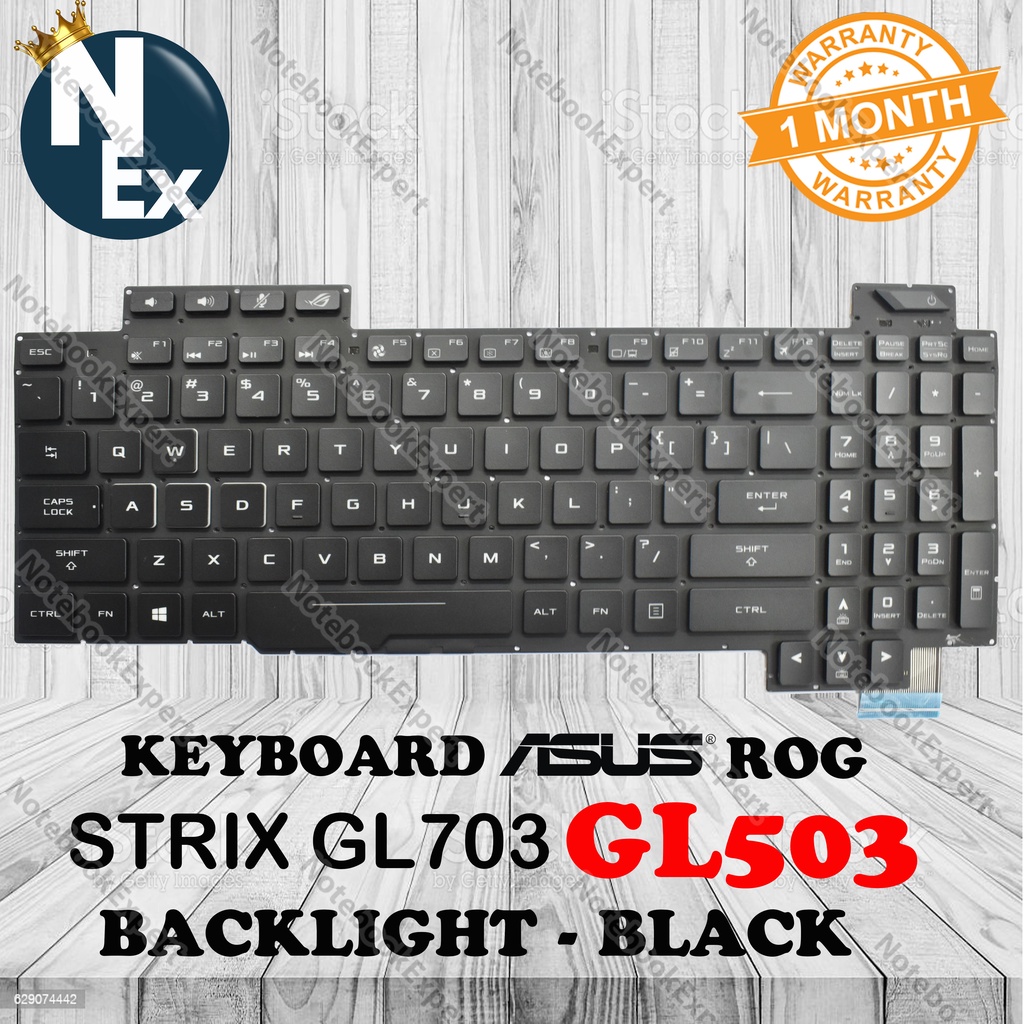 Jual Keyboard Asus ROG Strix GL503 GL503g GL503v GL503vd GL503vm ...