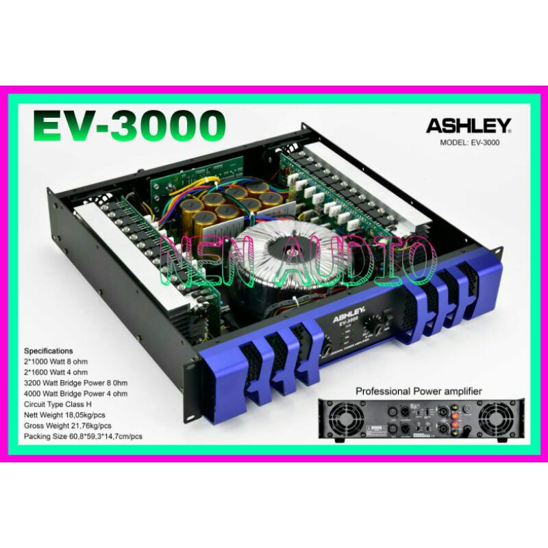Jual Power Ashley EV3000 original ashley | Shopee Indonesia