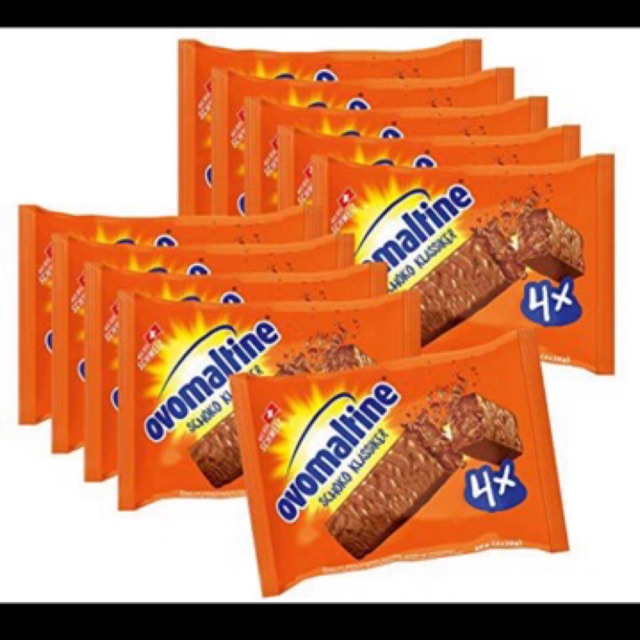 Jual choc ovo / Ovomaltine wafer choco chocolate isi 4 Stick 80gr ...