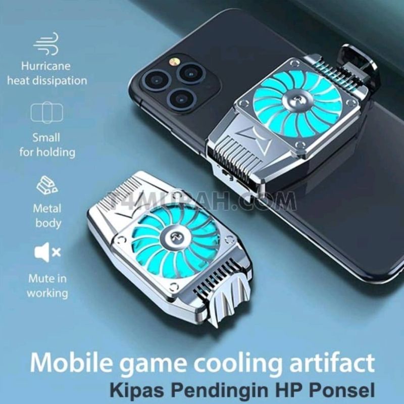 Jual Kipas Angin Gaming Pendingin hp portable mobile game cooling fan ...