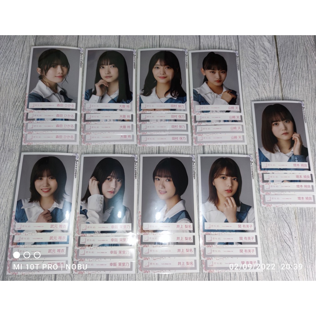 Jual Set Photopack Sakurazaka46 BAN Uta bangumi isho | Shopee Indonesia