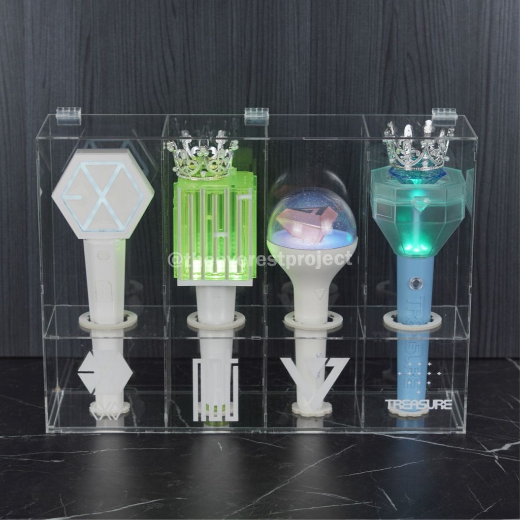 Jual Box Lightstick Gabung Isi 4 / Box Lightstick Exo Nct Seventeen ...