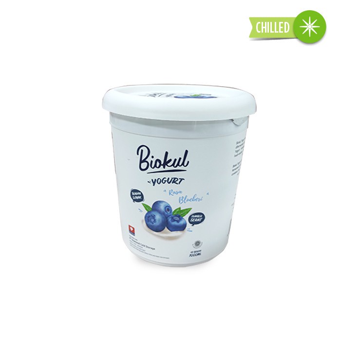 Jual Biokul Stirred Yogurt Blueberry 1000Ml | Shopee Indonesia