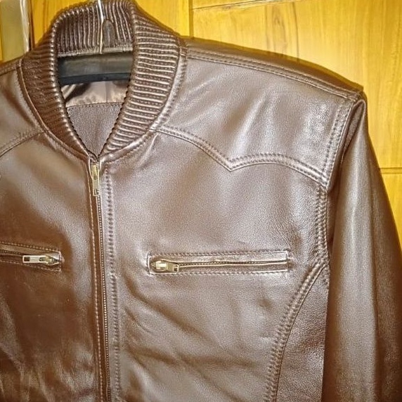 Jual Jaket kulit bomber jaket kulit kamsay jaket kulit rib jaket kulit ...