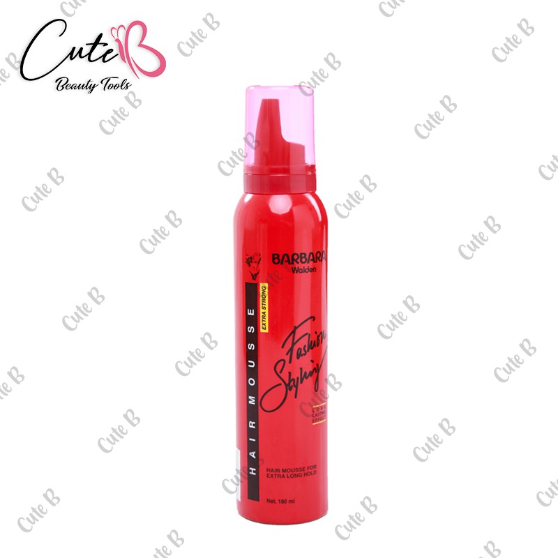 Jual Barbara Hair Mousse Fashion Styling Extra Strong 180ml | Shopee ...