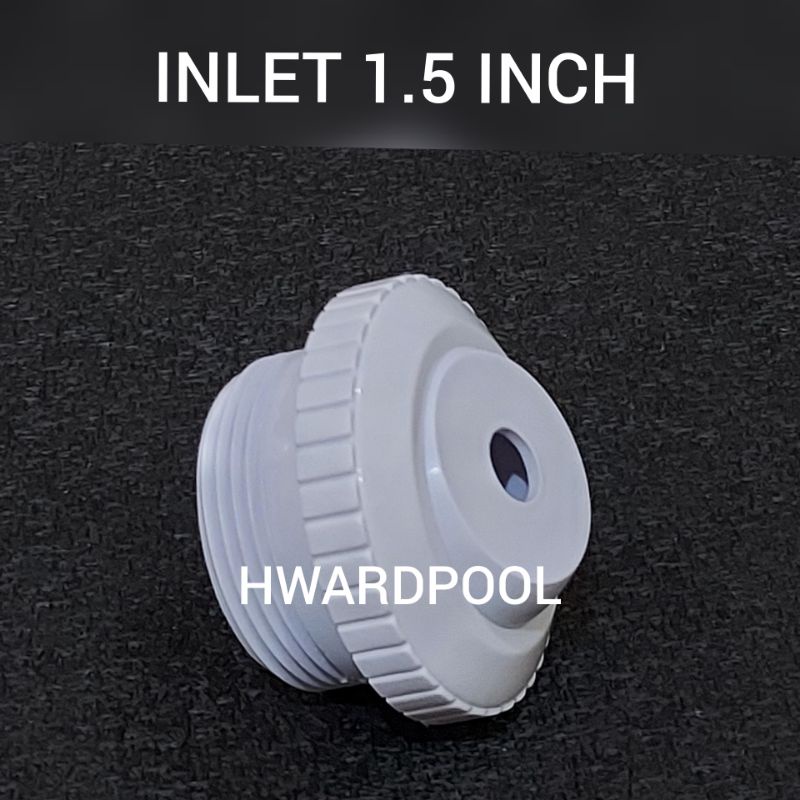 Jual Inlet fitting kolam renang wall inlet fitting 1.5 inch inlet kolam ...