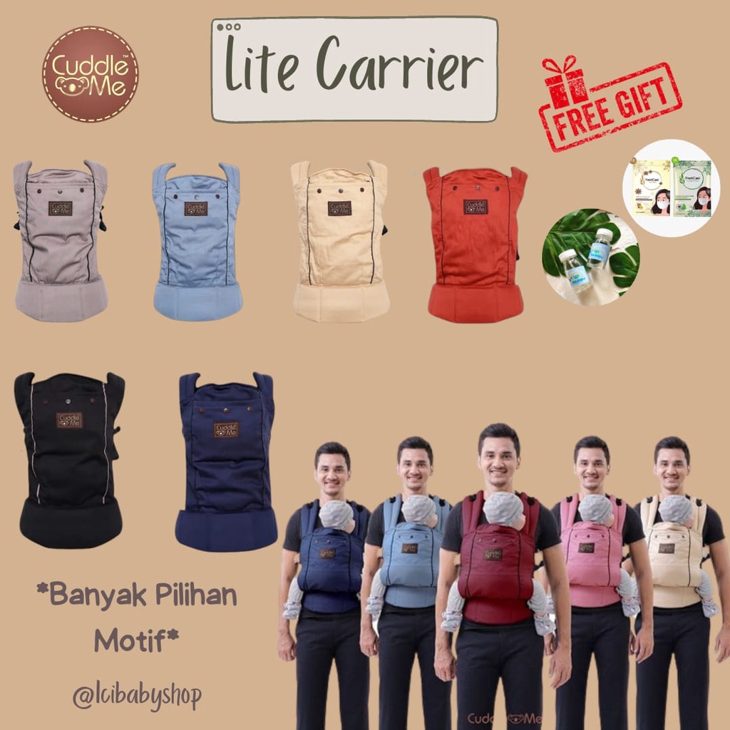 Jual Cuddleme | Cuddle me Lite Carrier | gendongan bayi SSC- BOX/DUS ...