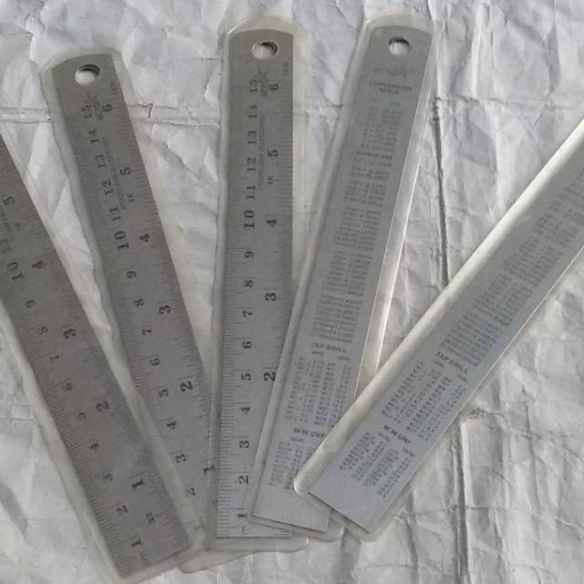 Jual PENGGARIS STAINLESS STEEL 15CM | Shopee Indonesia