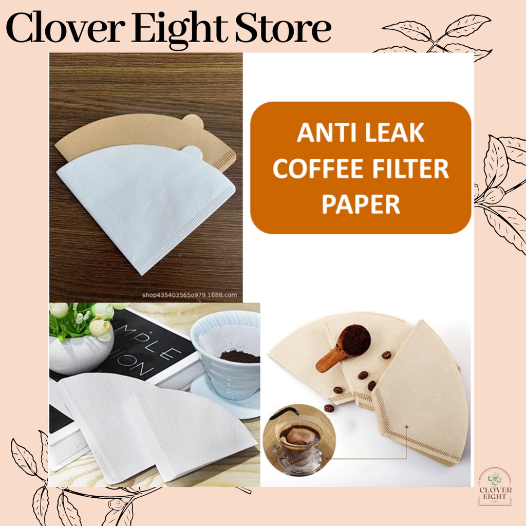 Jual Anti Leak Coffee Filter Paper/Kertas Saring Kopi Anti Bocor/Coffee ...