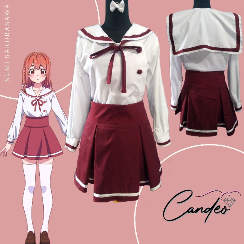Jual Kostum Cosplay Sumi Sakurasawa Kanojo Okarishima Su Rental Girl ...