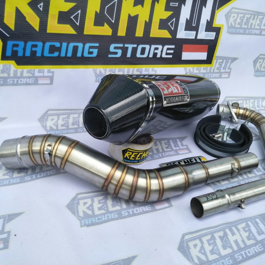 Jual knalpot SUZUKI GSX R150 - GSX S150 yoshimura carbon full stainles FULL | Shopee Indonesia