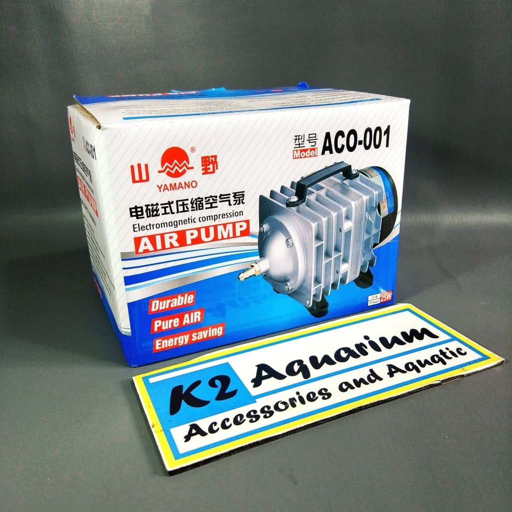 Jual PROMO Yamano aco 001 pompa udara oksigen blower kolam hidroponik ...