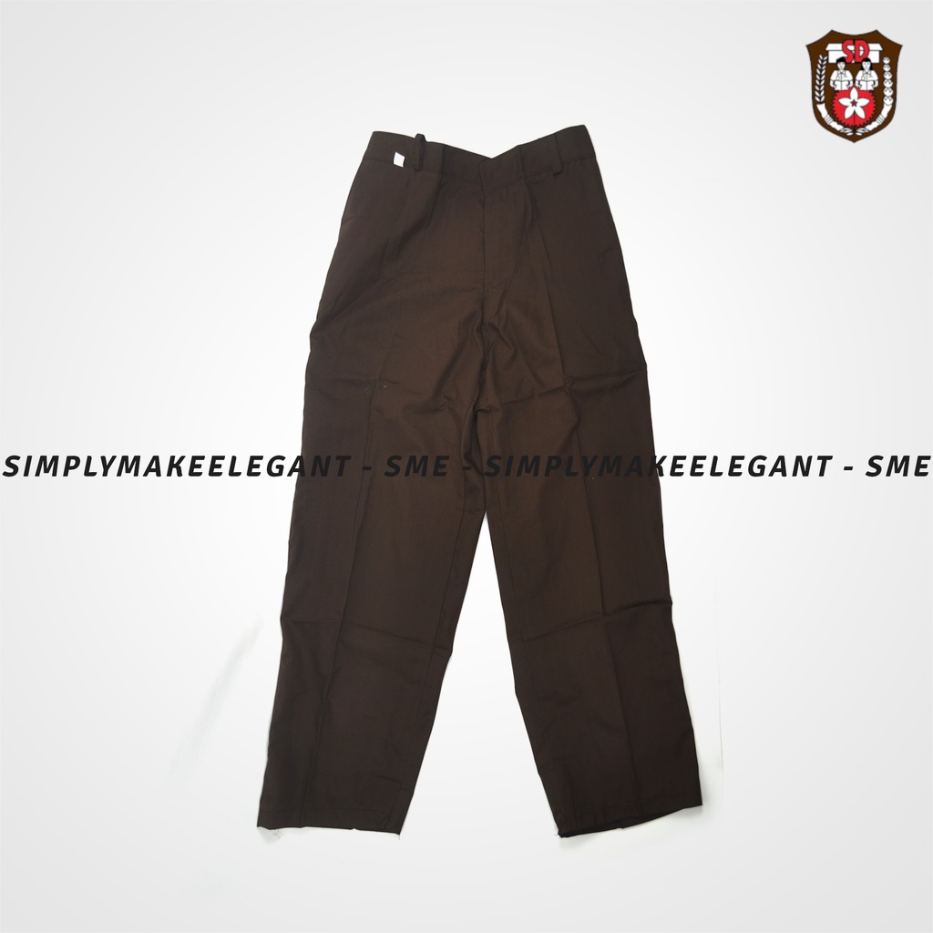 Jual Celana Seragam Sekolah SD Panjang Pinggang Karet Bahan Vimatex ...