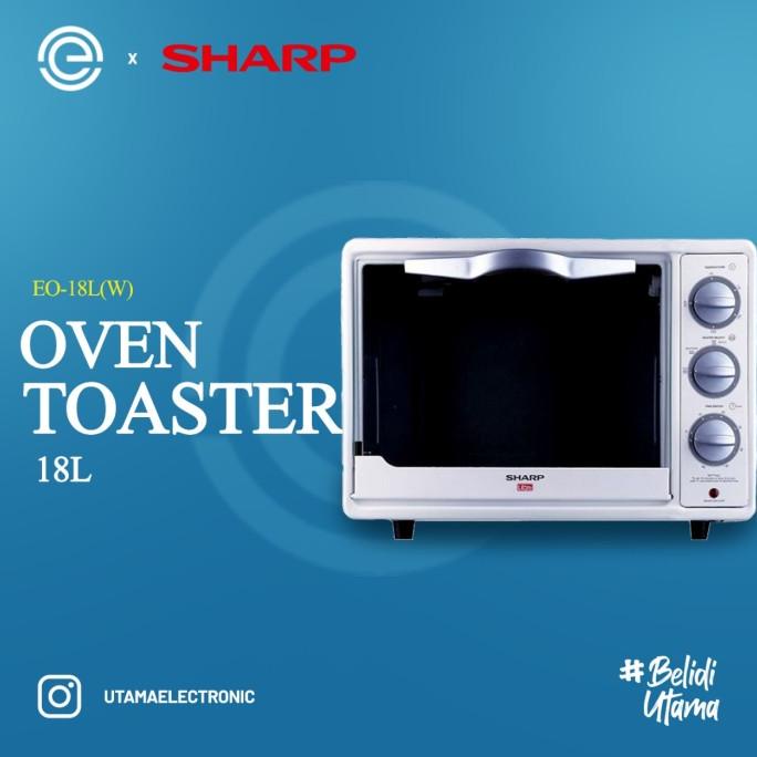 Jual SHARP Oven Toaster Listrik 18 Liter - EO-18L(W) | Shopee Indonesia
