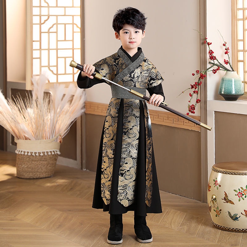 Jual Hanfu boys' and children's Hanfu spring new childe's and young ...
