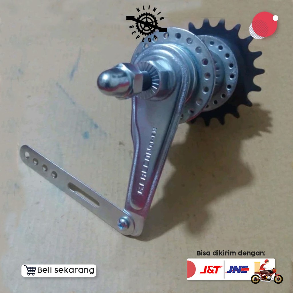 Jual HUB TORPEDO 36H FALCON KROME Komponen Sepeda Perlengkapan Sepeda ...