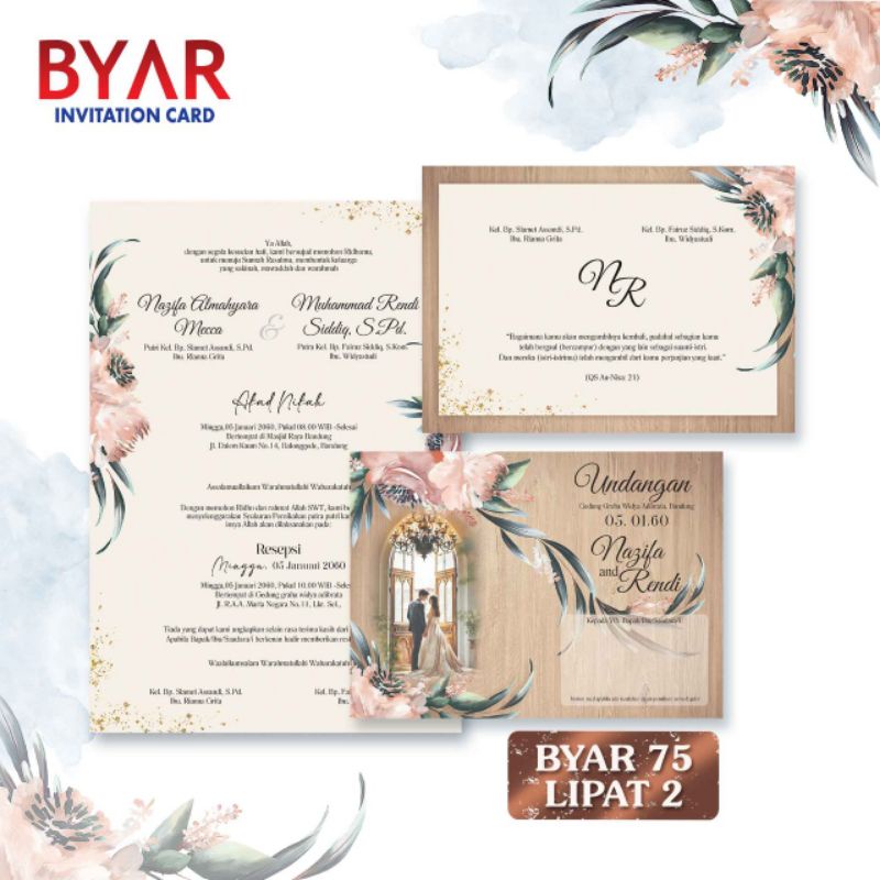 Jual Kertas Blangko Undangan Byar 75 New Arrival | Shopee Indonesia