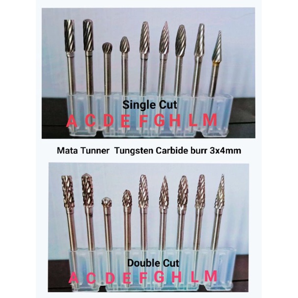 Jual Mata Tuner Carbide / Mata Porting / Mata Bor Tuner 3x4mm 1pcs ...