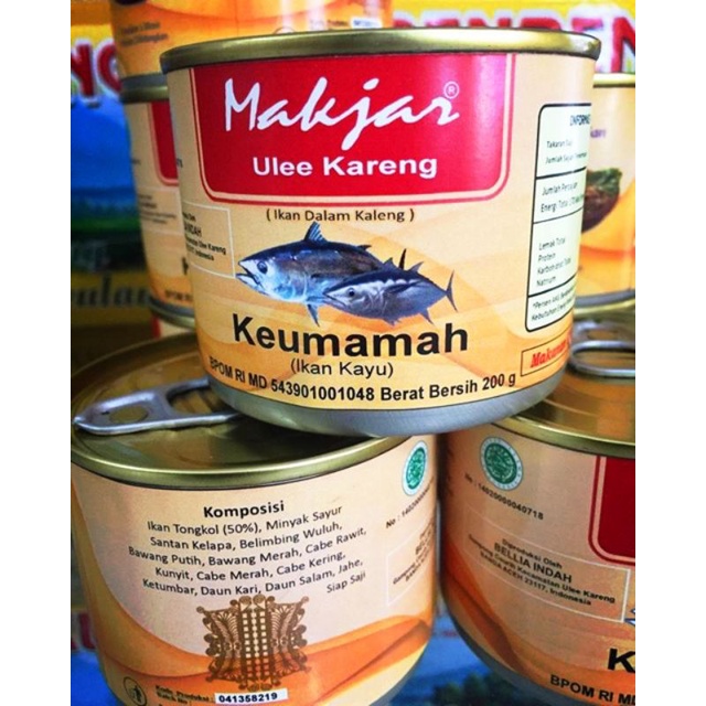 Jual IKAN KAYU TUMIS ACEH | keumamah khas aceh kaleng | Shopee Indonesia