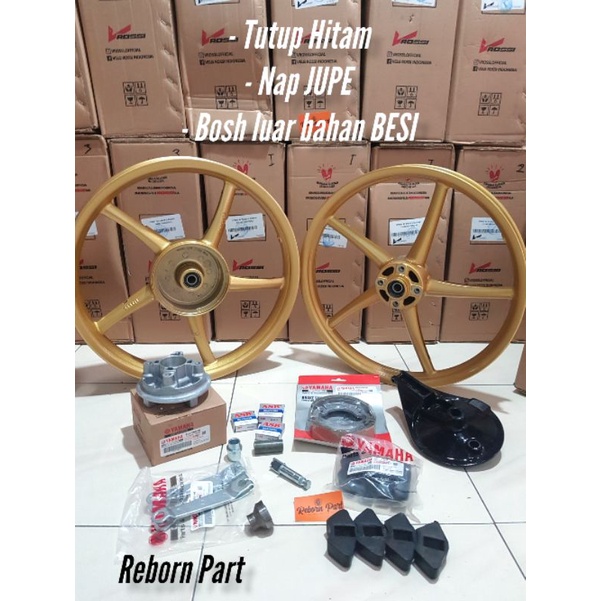 Jual VELG V ROSSI COPY RCB KING 160/185 R17, PNP ARM GL PRO GL KOTAK ...