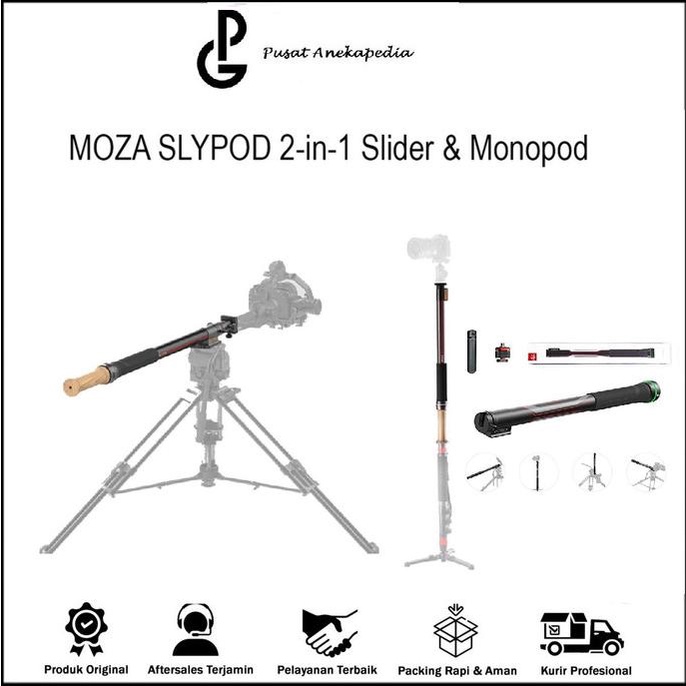 Jual Moza Slypod 2-In-1 Motorised Slider & Monopod Original | Shopee Indonesia