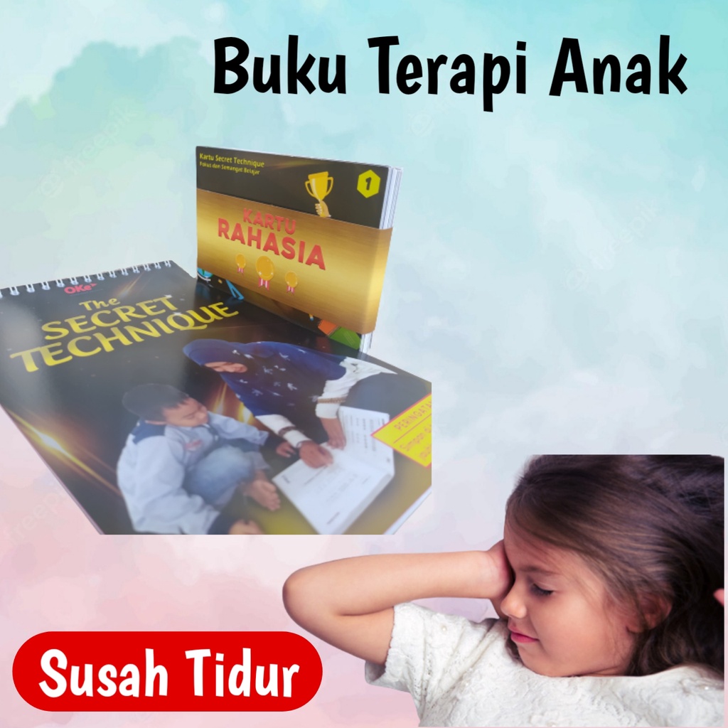 Jual KARTU TERAPI ANAK SUSAH TIDUR/KARTU TERAPI/ALAT TERAPI/BUKU TERAPI ...