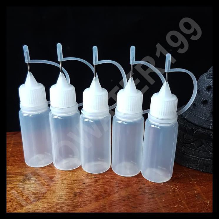 Jual BOTOL JARUM REFILL ELIQUID ROKOK ELEKTRIK BOTTLE PE CIG 10ML ...