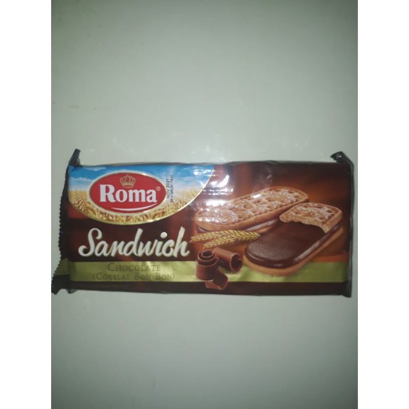 Jual Roma Sandwich All Variant (Peanut Butter, Chocolate, Lemon ...