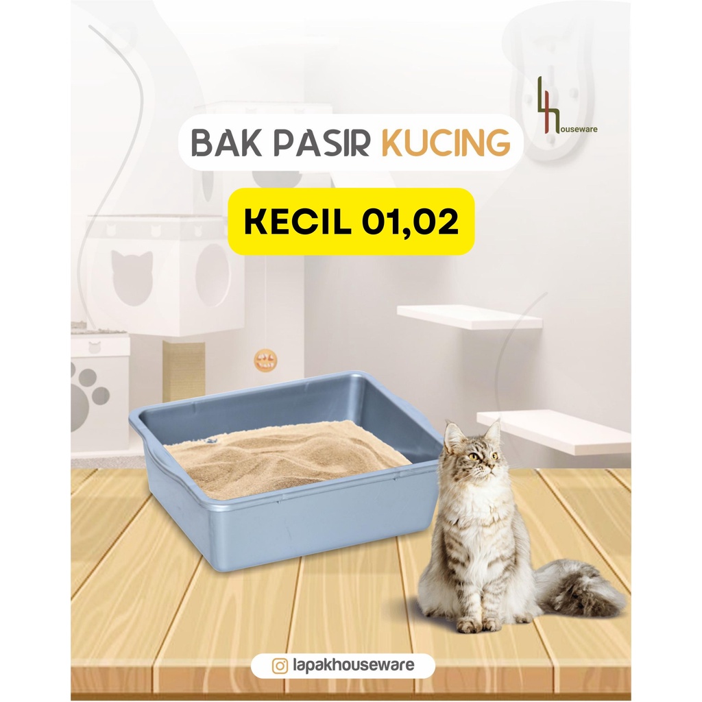 Jual Bak Pasir Kucing KECIL 01,02 / Bak Pup Kucing / Bak Tahu / Bak ...